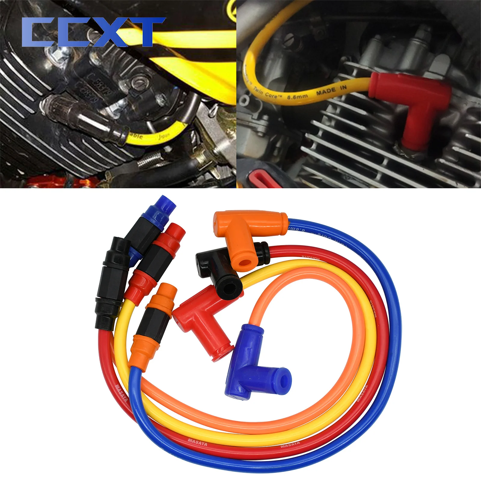 8-8mm-Twin-Core-Race-Power-Cable-Ignition-Coil-For-Yamaha-Honda-KTM-ATV ...