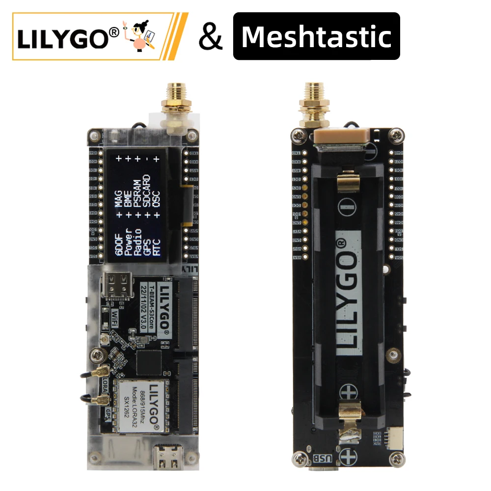 LILYGO-Meshtastic-T-BeamSUPREME-ESP32-S3-Development-Board-LoRa-Module ...