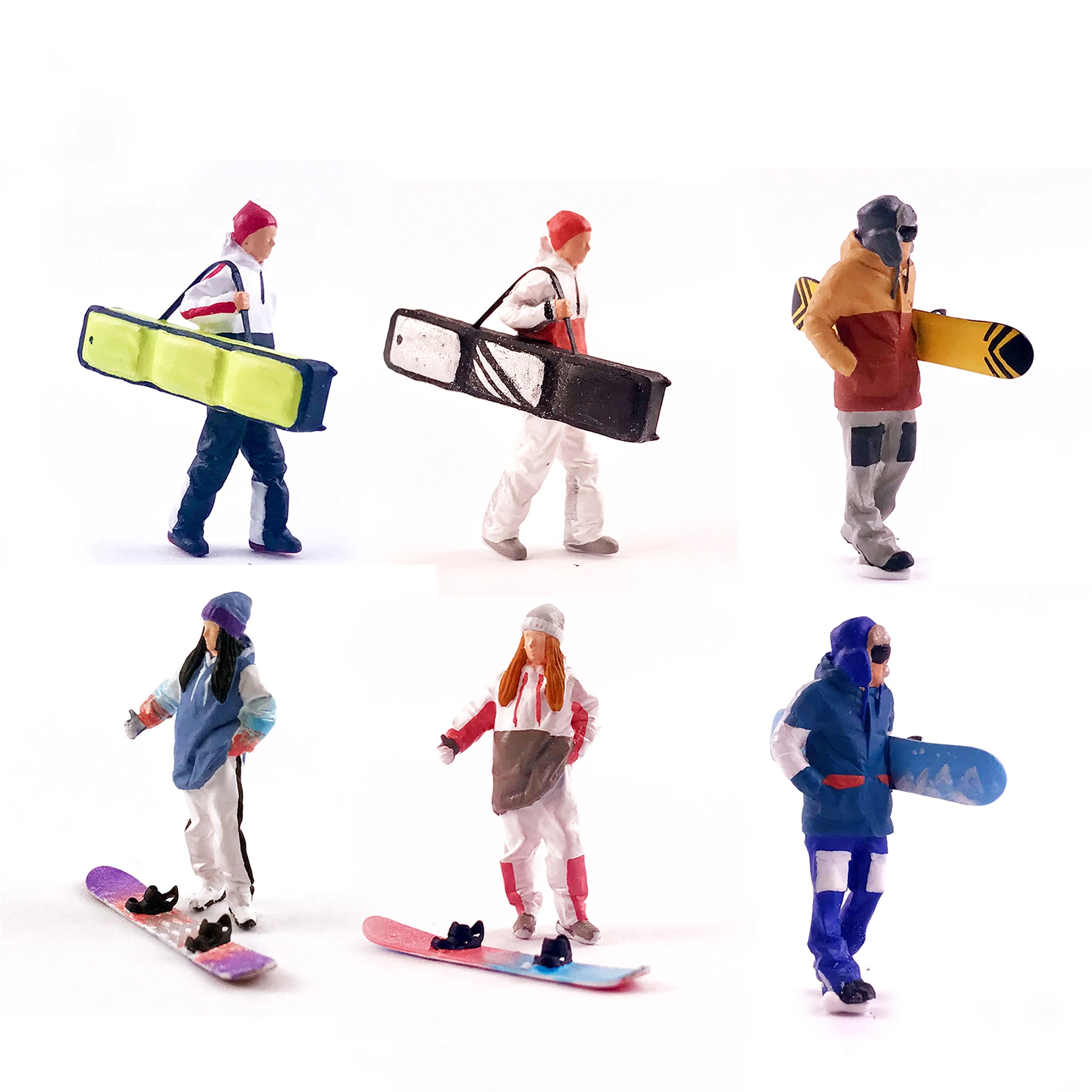 1/64 Scale Games Youth Snow Sports Ski Trend Ski Single And Double ...
