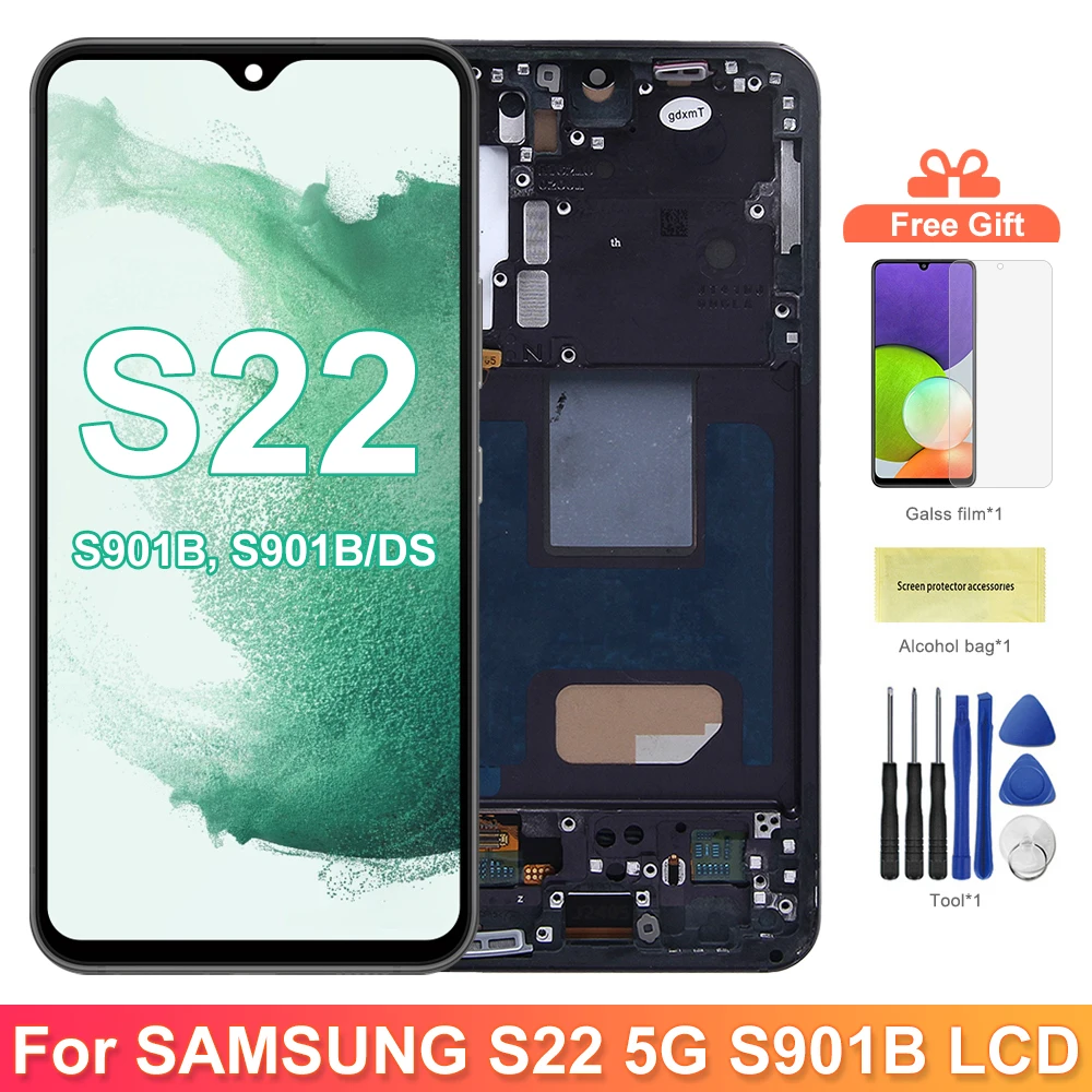 TFT-S22-5G-Display-Screen-Assembly-for-Samsung-Galaxy-S22-S901B-S901B ...