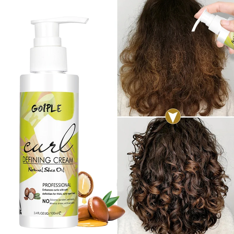 GOIPLE-100ML-Curl-Defining-Cream-for-Perfection-Wavy-Hair-Care-Curly ...