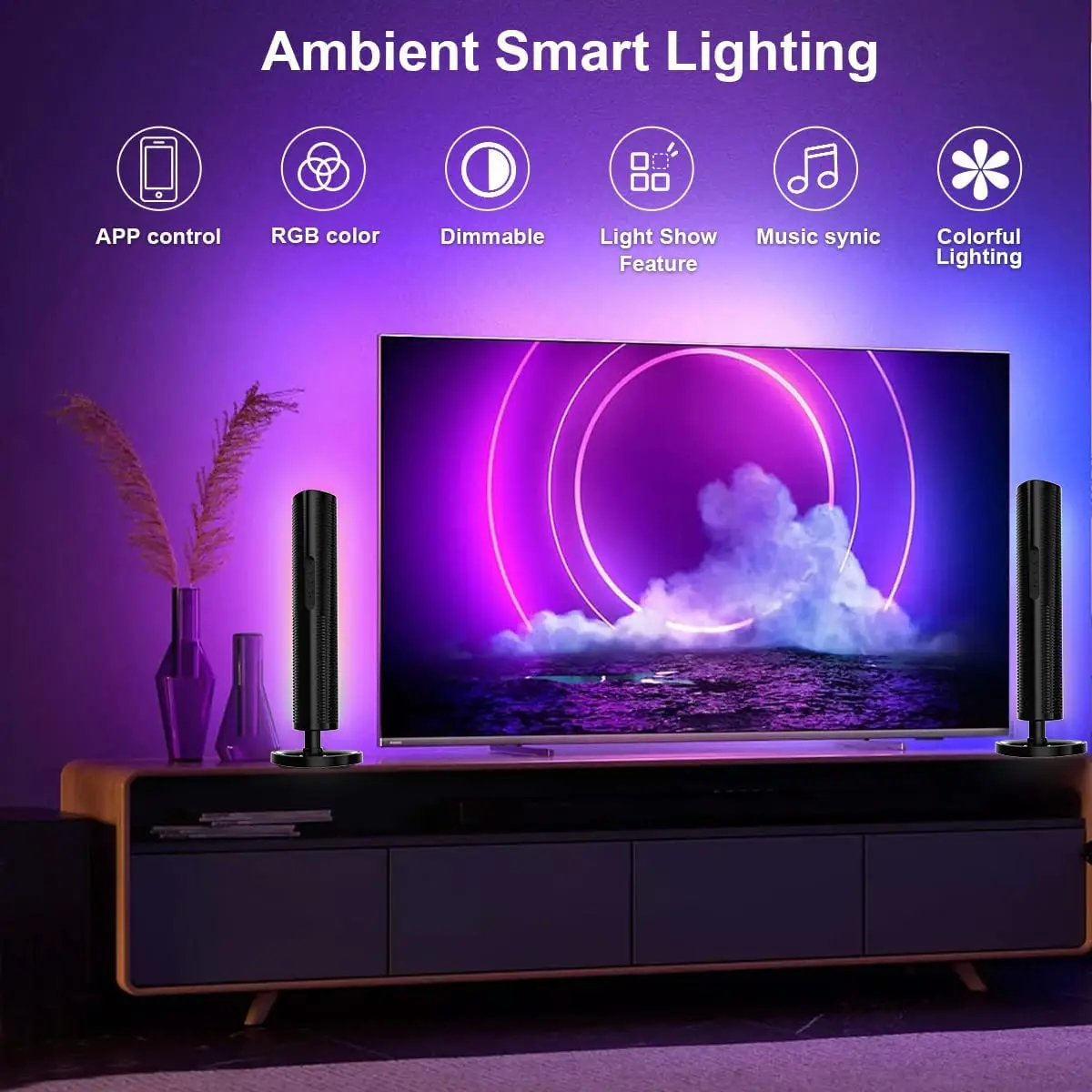 Led Light Strips Behind Tv