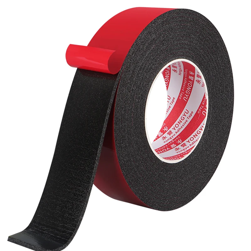 Super-Strong-Black-Foam-Double-Sided-Tape-Sponge-Soft-Mounting-Adhesive ...