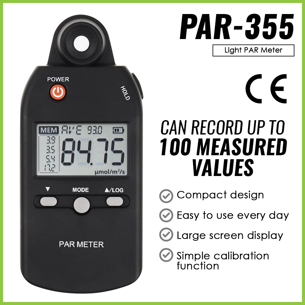 PAR-Meter-PPFD-Quantum-Sensor-User-friendly-Full-Spectrum-Luxometer ...