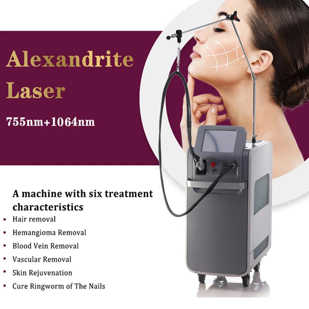 Max Pro Best Alexander Laze Beauty Long Pulse Laser 755 1064nm Alex ...