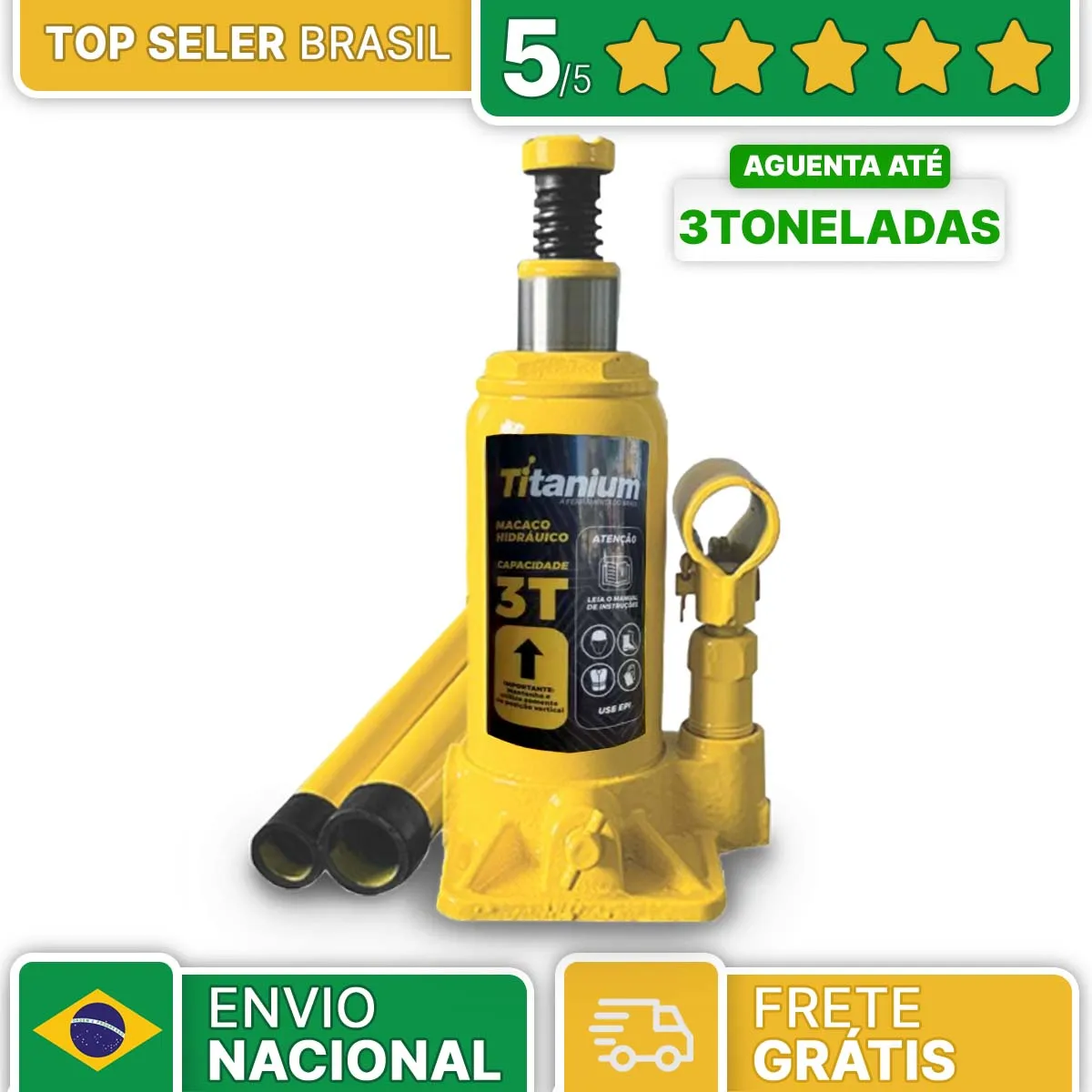 Macaco-Hidr-ulico-Pequeno-Refor-ado-Port-til-Para-Aut-moveis-3 ...