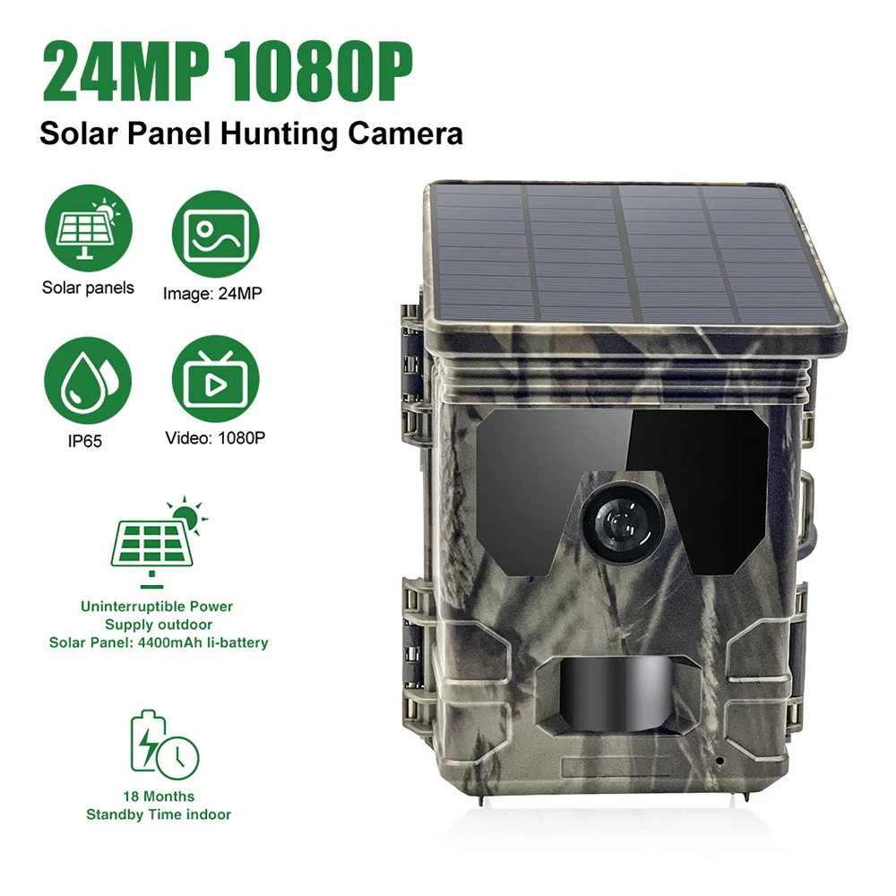 24MP-1080P-Solar-Panel-Hunting-Camera-Infrared-Night-Vision-Monitoring ...