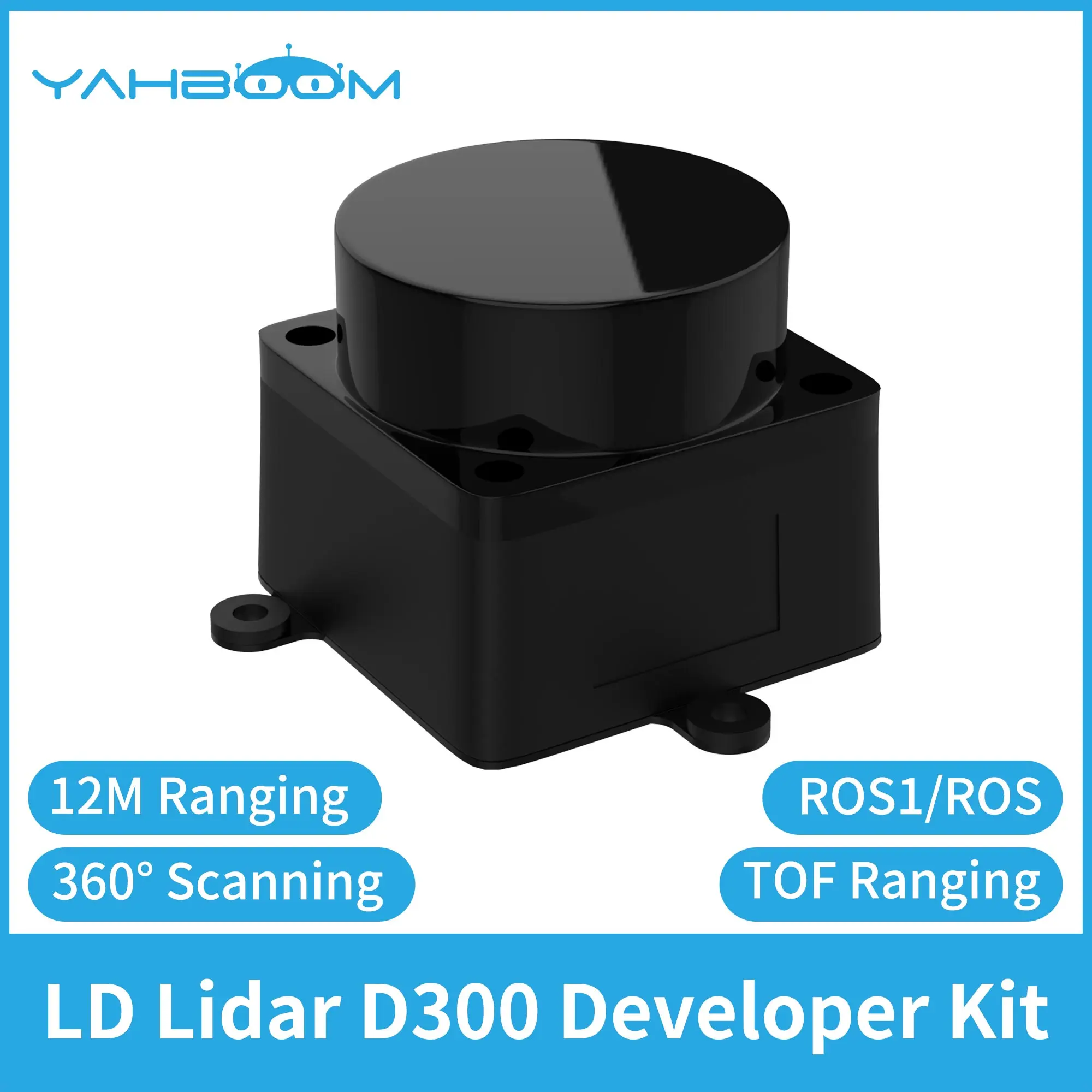 Ld06 Lidar Ld19 D300 Portable 360° Dtof Laser 3d Scanner 12m Range