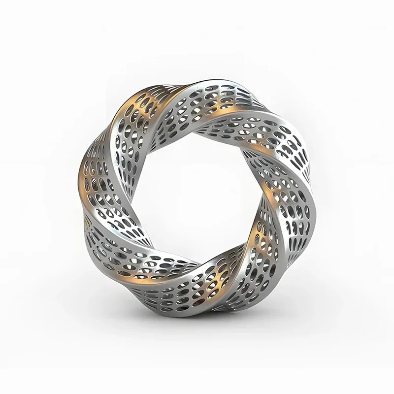 OEM Customize 3D Printing Metal Parts Stainless Steel Exhaust Pipe ...