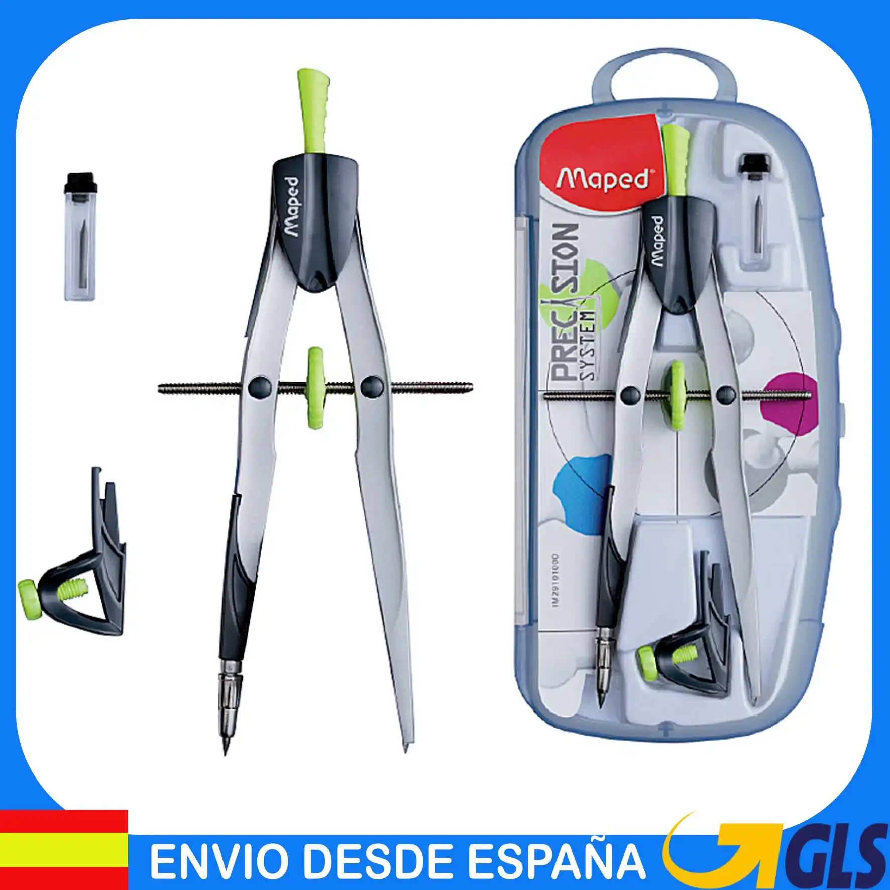 Compas-maped-con-bigotera-abrazadera-y-estuche-de-minas-precision ...