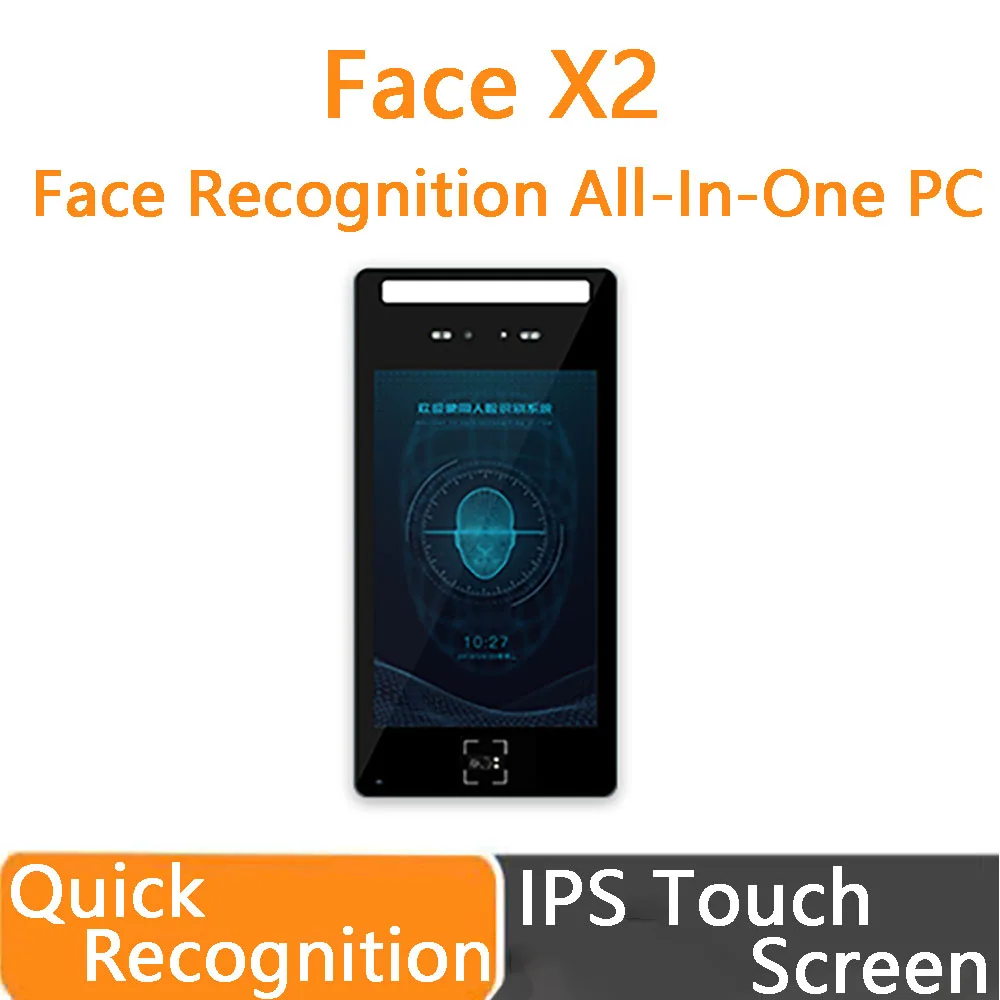 Face X2 Face Recognition All In One PC IPS Touch Screen RK3399 High ...