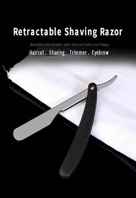 Razor Blade Haircut Personal Hair Trimmer Razor 2 Blades Shaver Beard