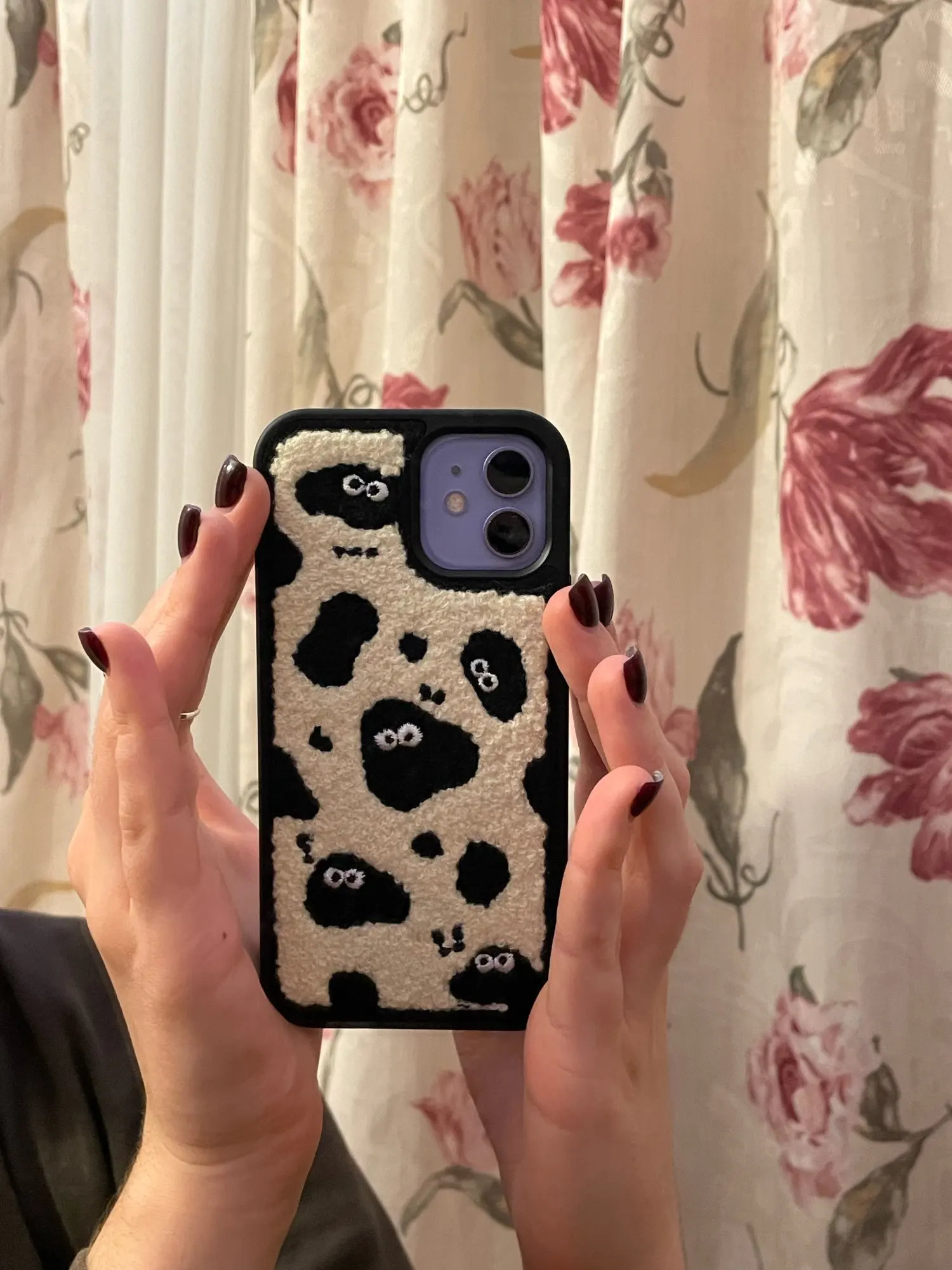 Kawaii Plush Embroidered Briquettes IPhone Case - Kawaii Fashion Shop ...