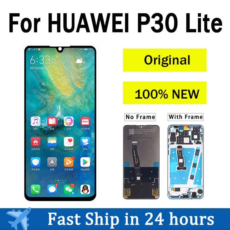 NEW Original LCD Screen For HUAWEI P30 Lite LCD Display Touch Screen ...