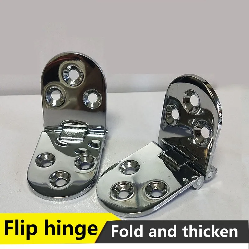 Hinged thickened zinc alloy semi-circular hinge cabinet door folding ...