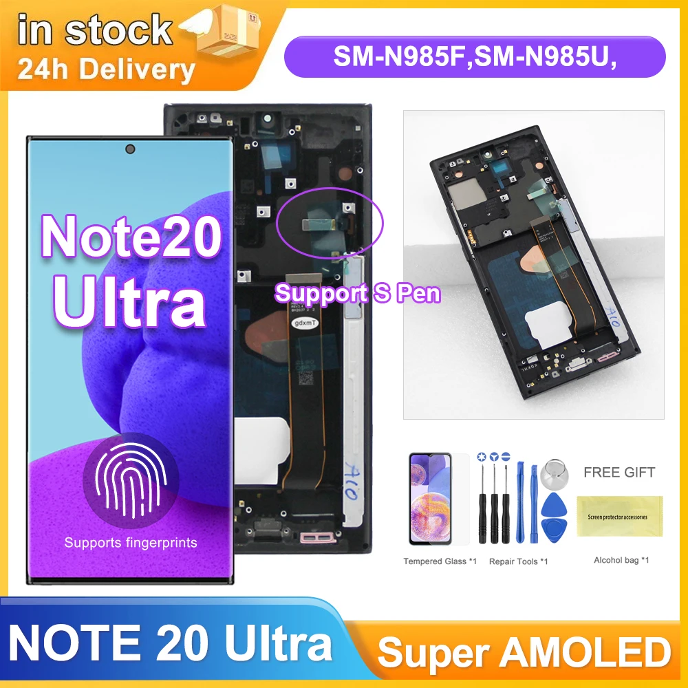 Super-AMOLED-Note-20-Ultra-Screen-for-pantalla-Samsung-Galaxy-Note20 ...