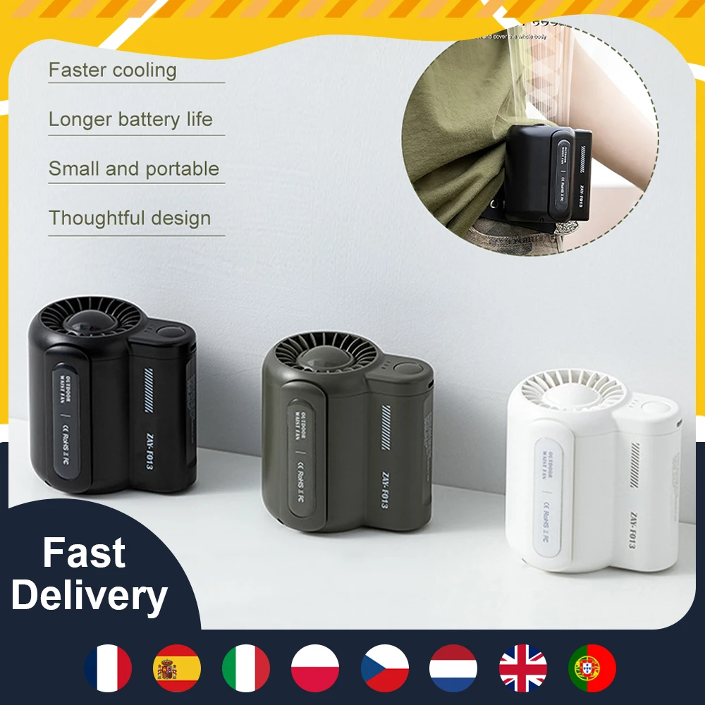 Outdoor-Waist-Mounted-Fan-Battery-Anti-Drop-Shock-Absorption-4500mAh ...