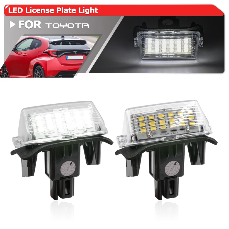 2x-For-Toyota-Yaris-IV-XP210-2020-GR-Yaris-2020-Canbus-Full-White-LED ...