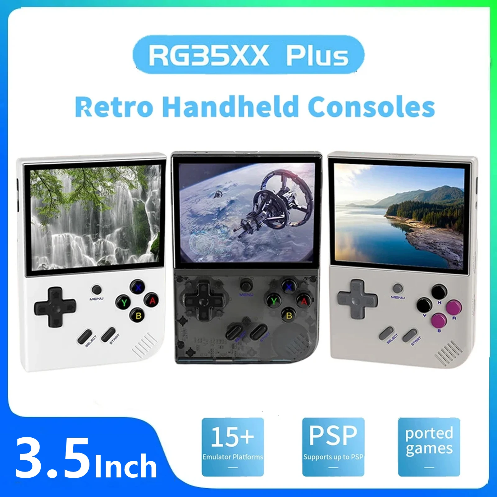 RG35XX-PLUS-Retro-Game-Video-Player-64GB-128GB-Mini-Handheld-Game ...