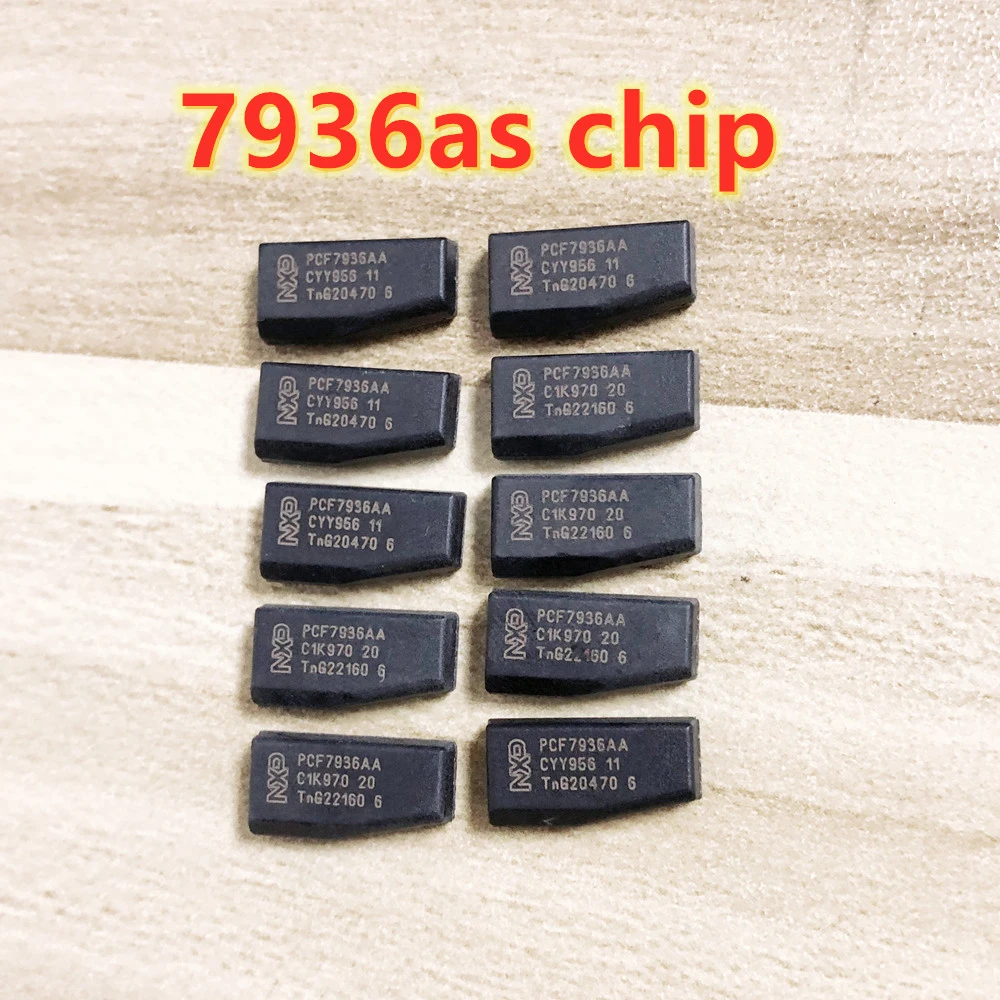 10 pçs/lote original pcf7936as pcf7936 pcf 7936 original id46 chip ...