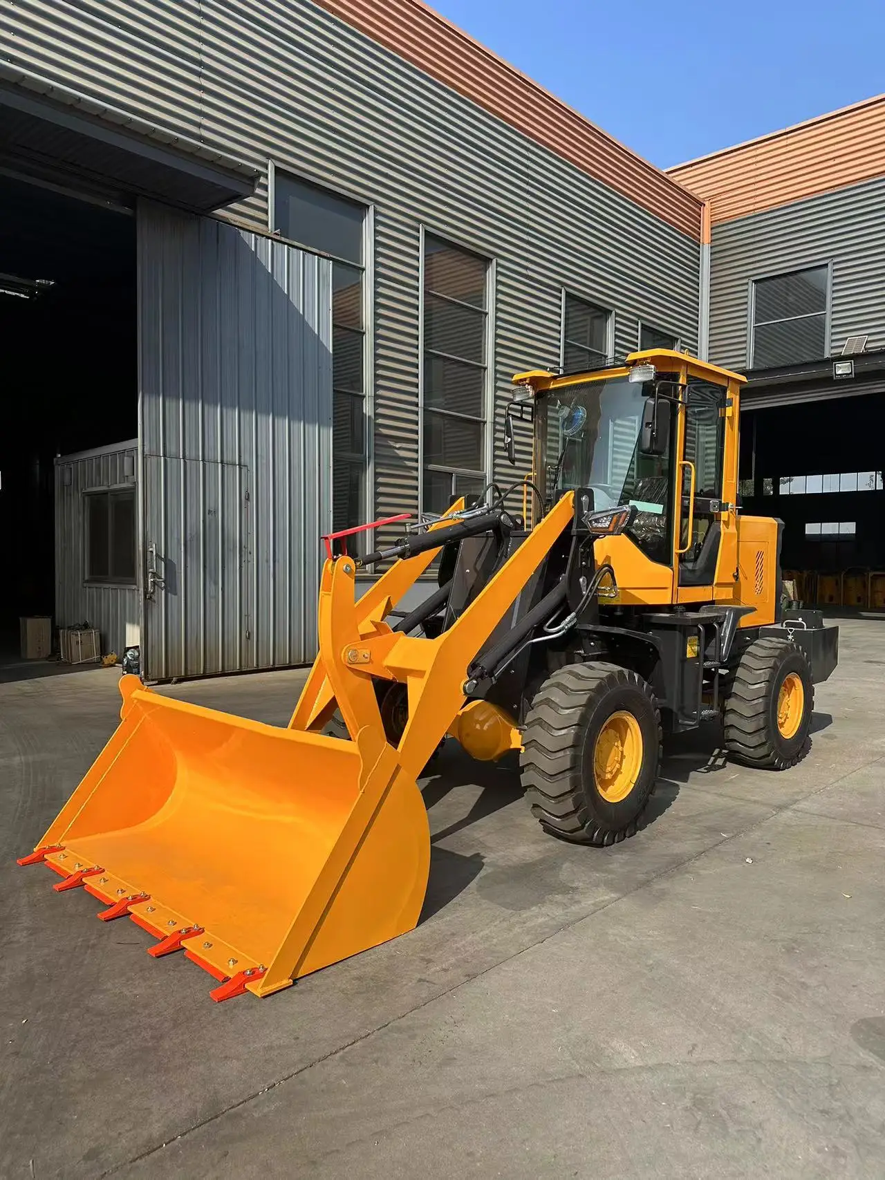 Hot-Sale-Brand-New-1-Ton-2ton-Mini-Small-Wheel-Loader-With-CE-EPA ...