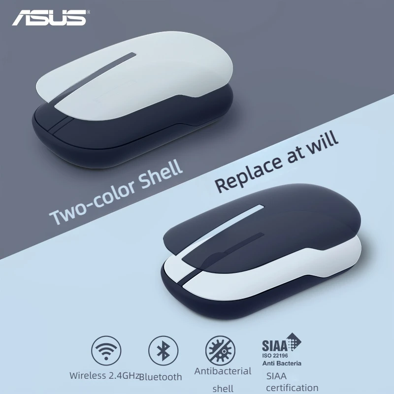 ASUS-Marshmallow-Wireless-Bluetooth-Mouse-Colorful-Office-Compact-Mouse ...