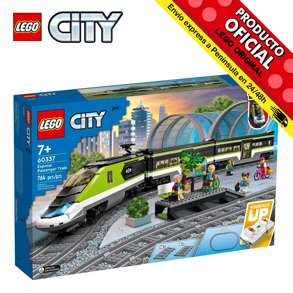 Lego-City-Express-Passenger-Train-60337-Toys-Kids-Girls-Blocks-Pieces ...