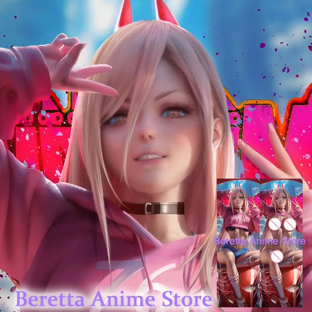 Dakimakura Anime Power Chainsaw Man funda de almohada de cuerpo de ...