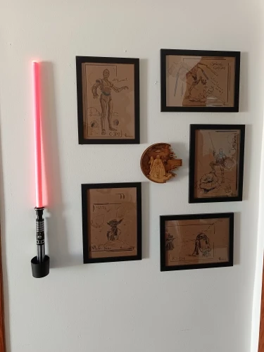 Sabre de Luz Star Wars Super Resistente com LED RGB