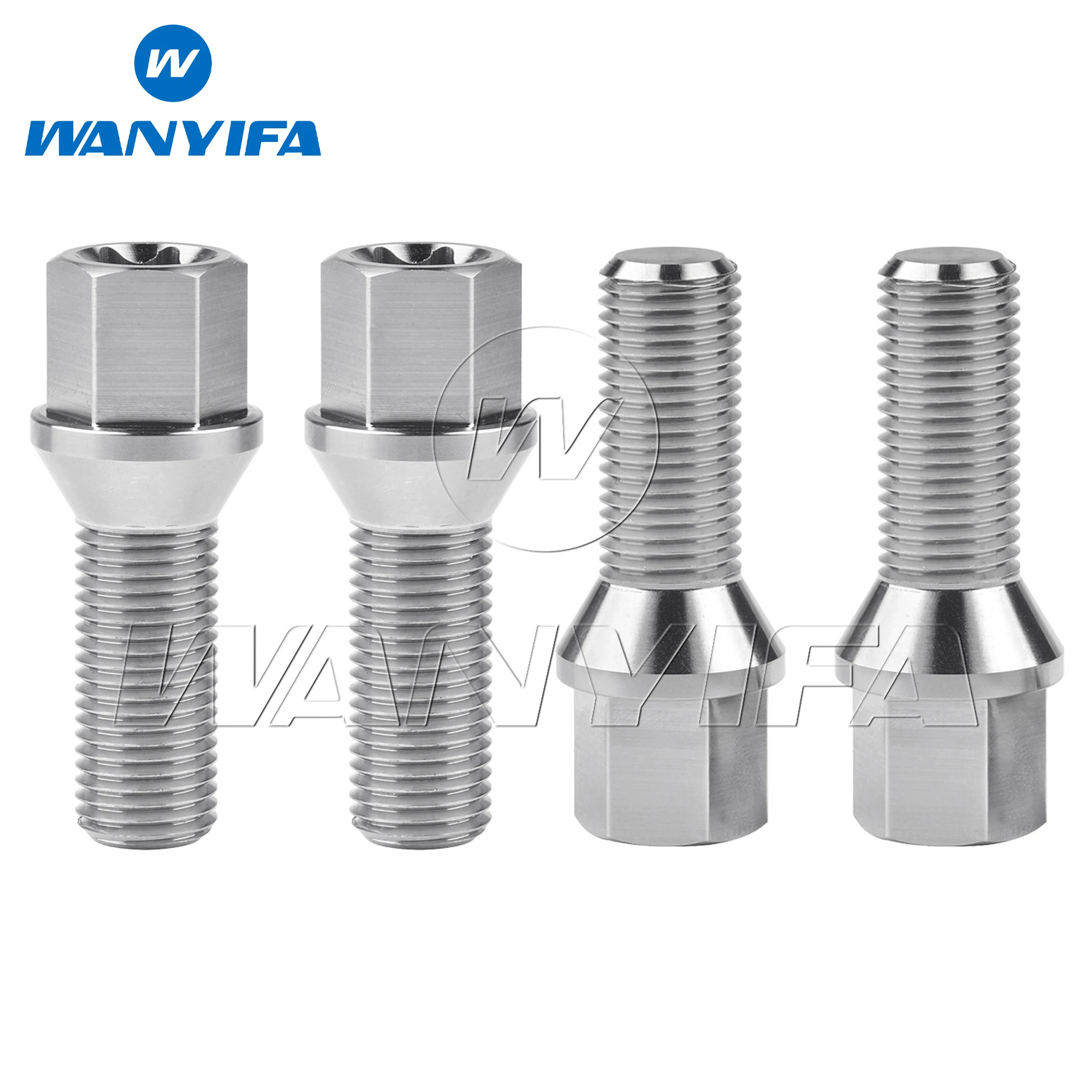 Wanyifa-4pcs-Titanium-Bolt-M14-Pitch-1-5mm-Car-Wheel-Screws-for-Honda ...
