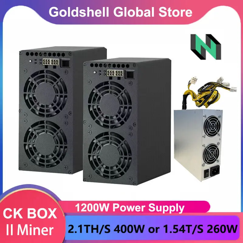 New-Released-Goldshell-CK-BOX-II-2-1Th-s-400W-with-1200W-PSU-Asic-Miner ...