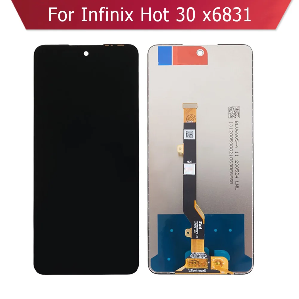 For-Infinix-Hot-30-x6831-Display-Replacement-With-Touch-Panel-Digitizer ...