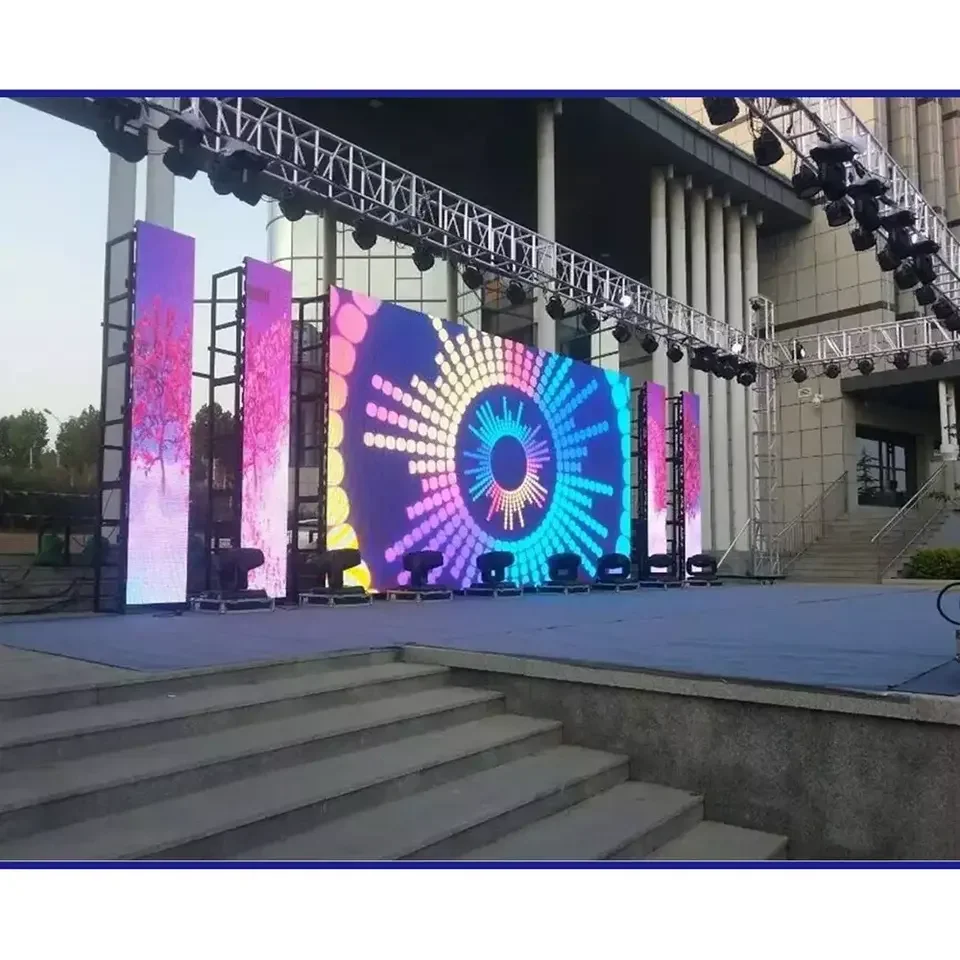 Outdoor 7680HZ Digital Advertising Rental Stage Video Wall Panel ...