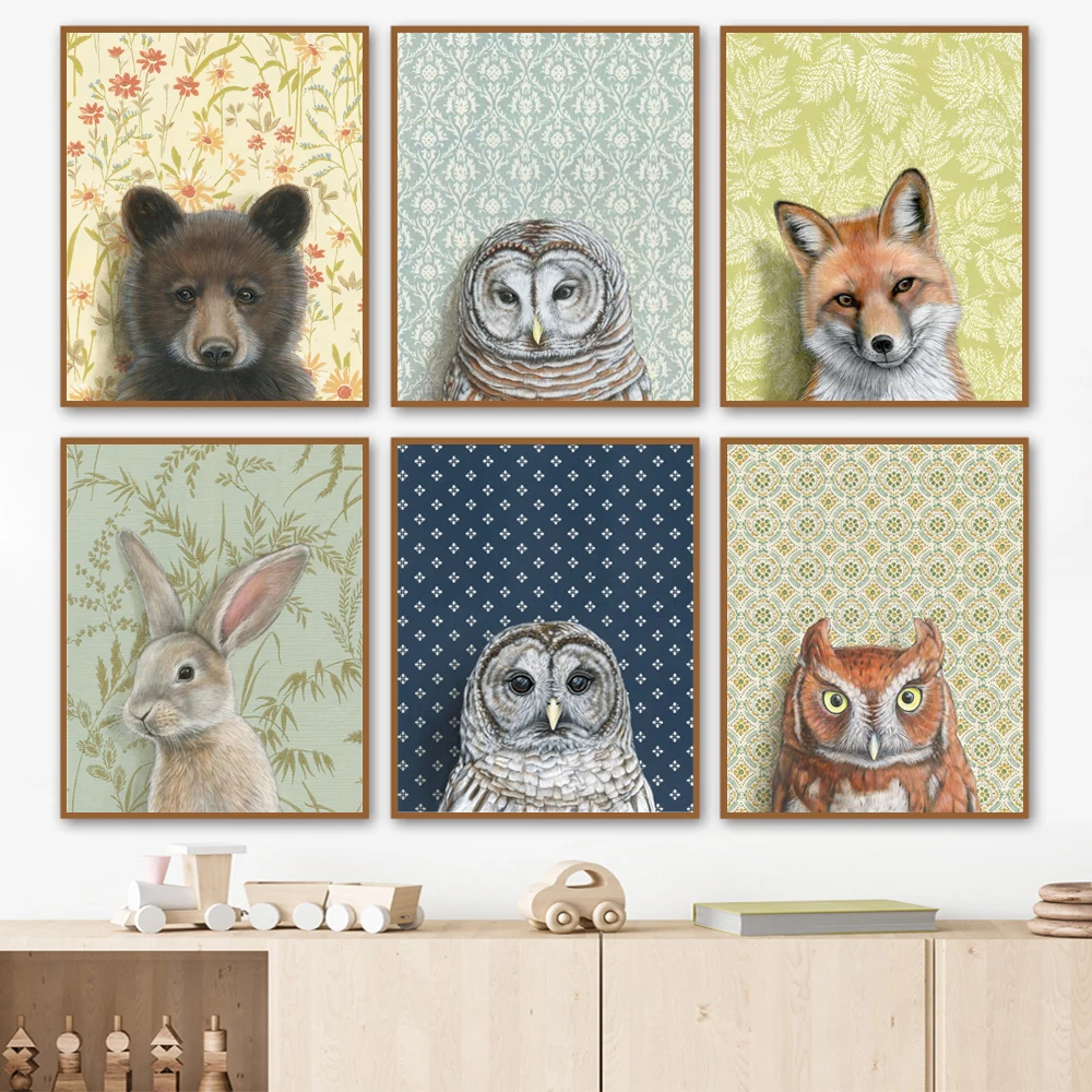 Vintage Rabbit Wallpaper