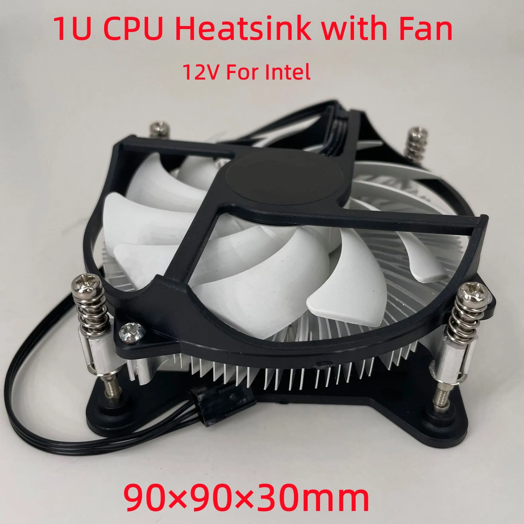 1u Cpu Cooler Ultra-thin Chassis Copper Core Silent Cpu Fan Radiator For Itx Htpc Computer For ...