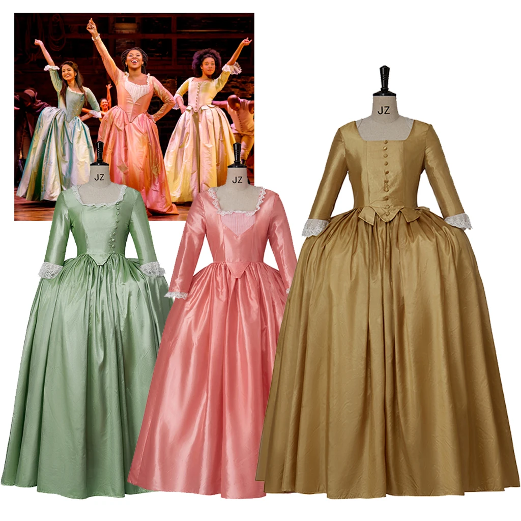 in-stock-Musical-Hamilton-Peggy-Elizabeth-Angelica-Cosplay-Costume-The ...
