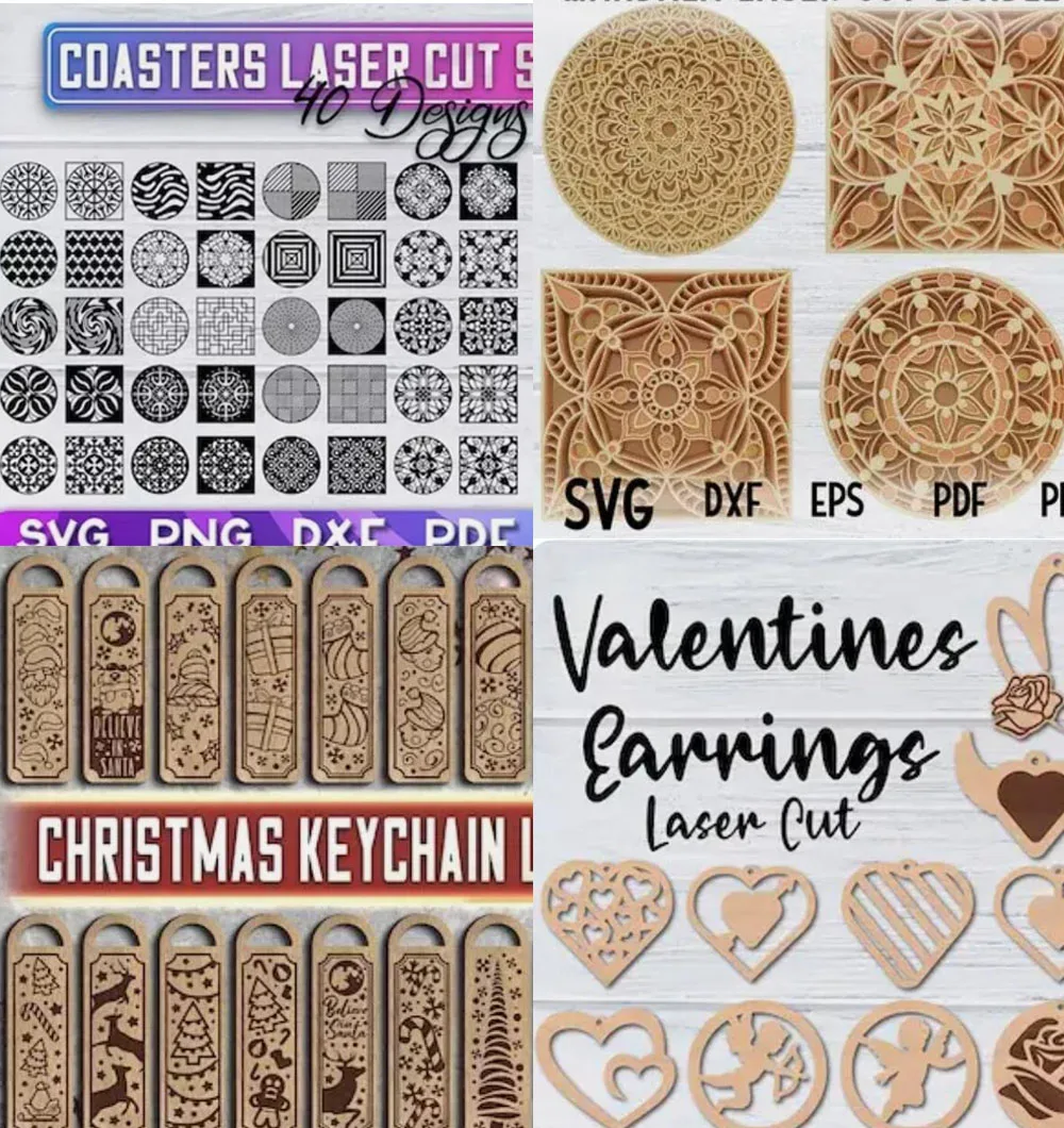 400-Laser-Cut-Mega-Bundle-SVG-DXF-EPS-Format-CNC-Files-Engraving-SVG ...