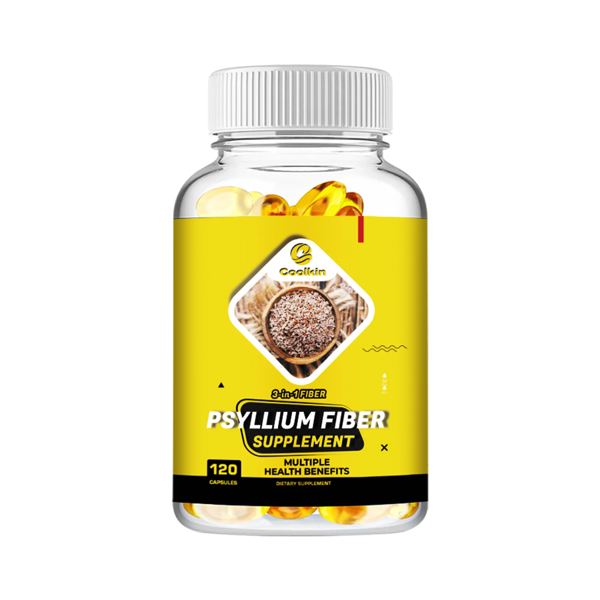 Fibra de psyllium: suplemento de fibra orgánica que favorece la salud ...