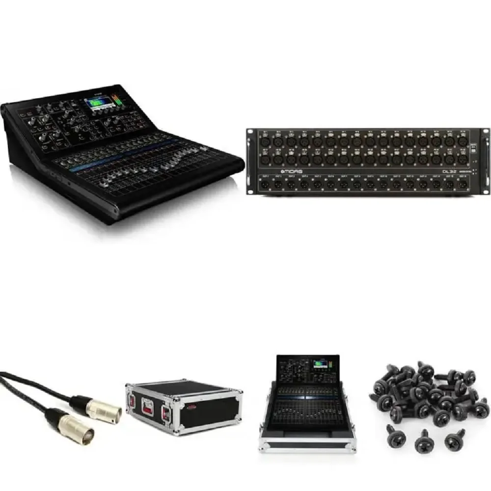 ORIGINAL NEW M32R Live Digital Mixer + DL32 Stage Box + 150' Cat5 ...