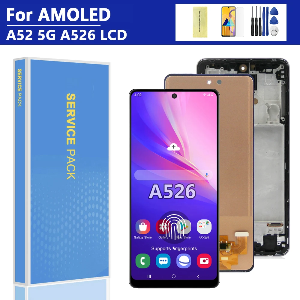 A52-5G-AMOLED-Display-For-Samsung-A526B-SM-A526B-DS-SM-A5260-LCD ...