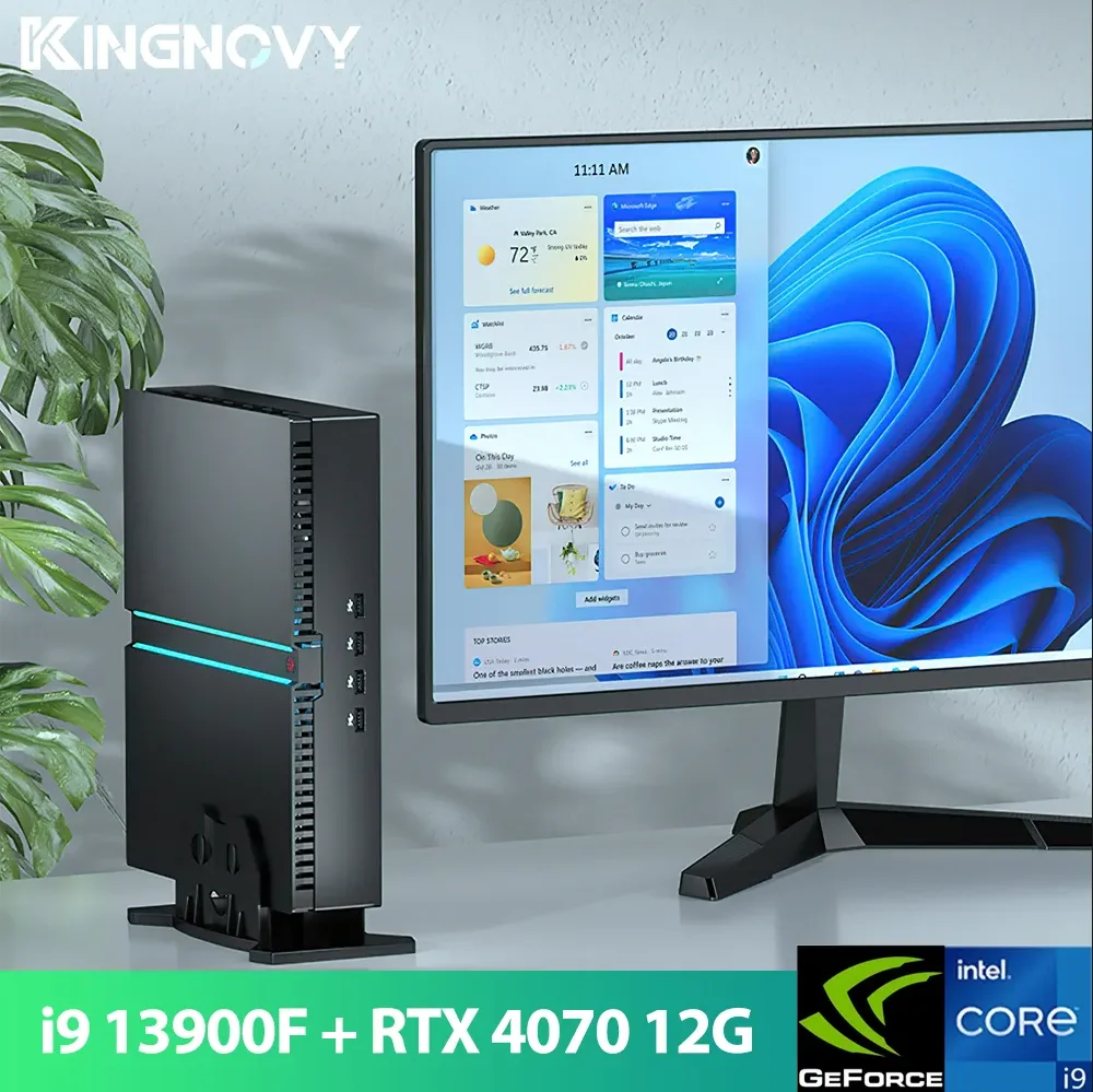 2024-NVIDIA-RTX-4070-12G-Graphic-Card-Mini-Gaming-Pc-13th-Gen-i9-13900F ...