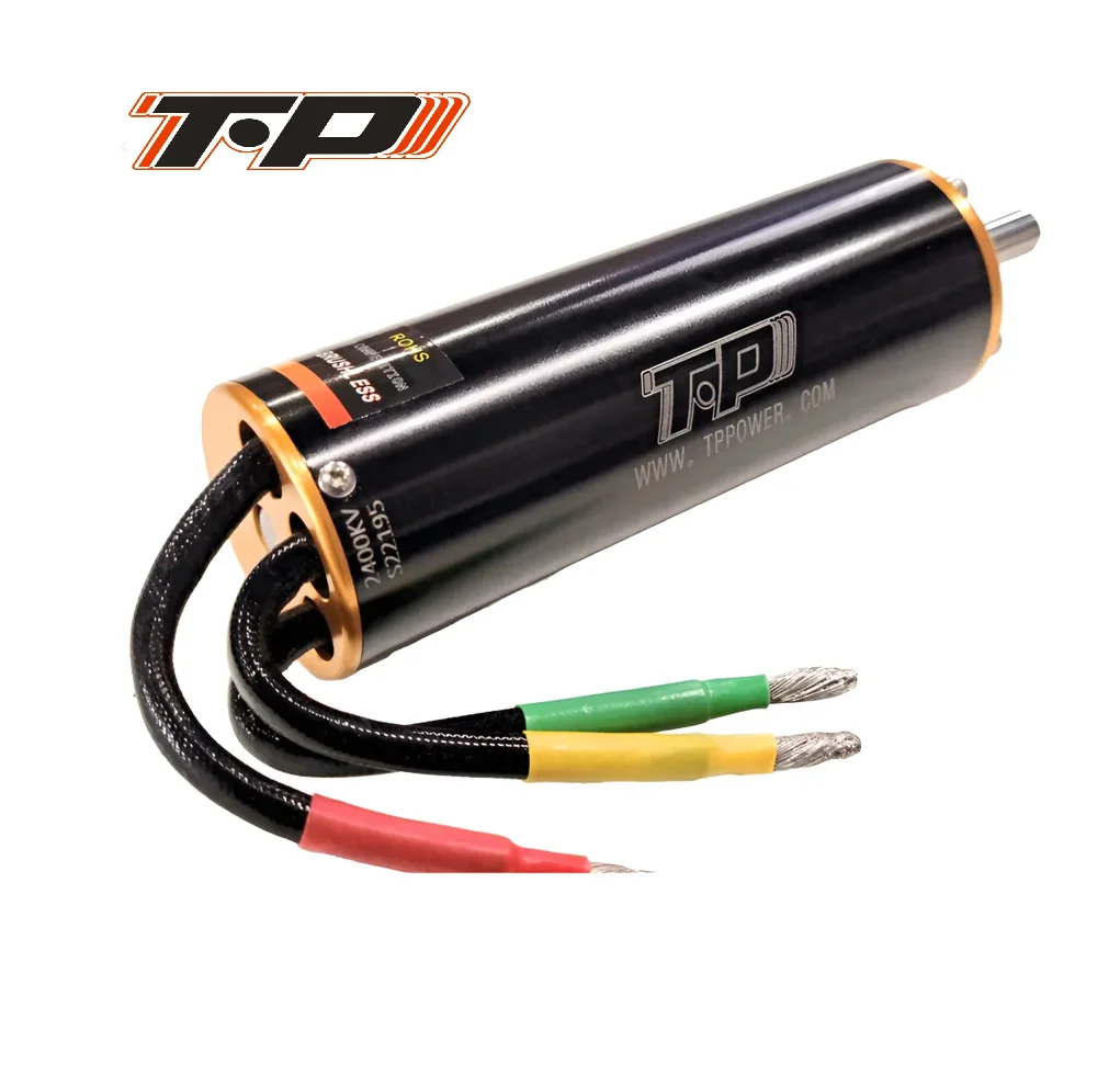 TP Power TP4080-CM Brushless Motor 40*117mm for RC Boat and Car 1/8 & 1 ...