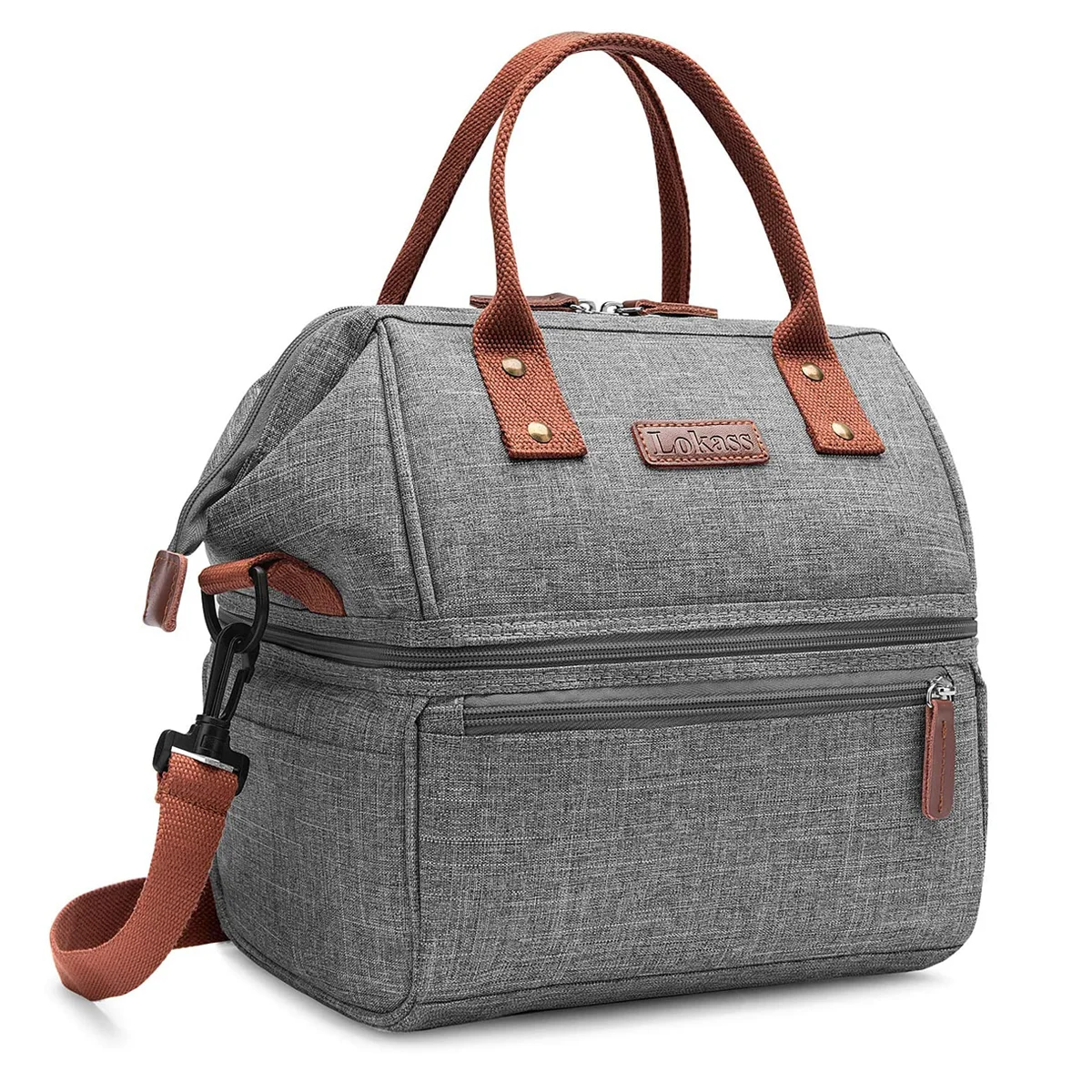 LOKASS-Lunch-Bags-For-Women-Insulated-Lunch-Bag-Shoulder-Lunch-Bags-For ...