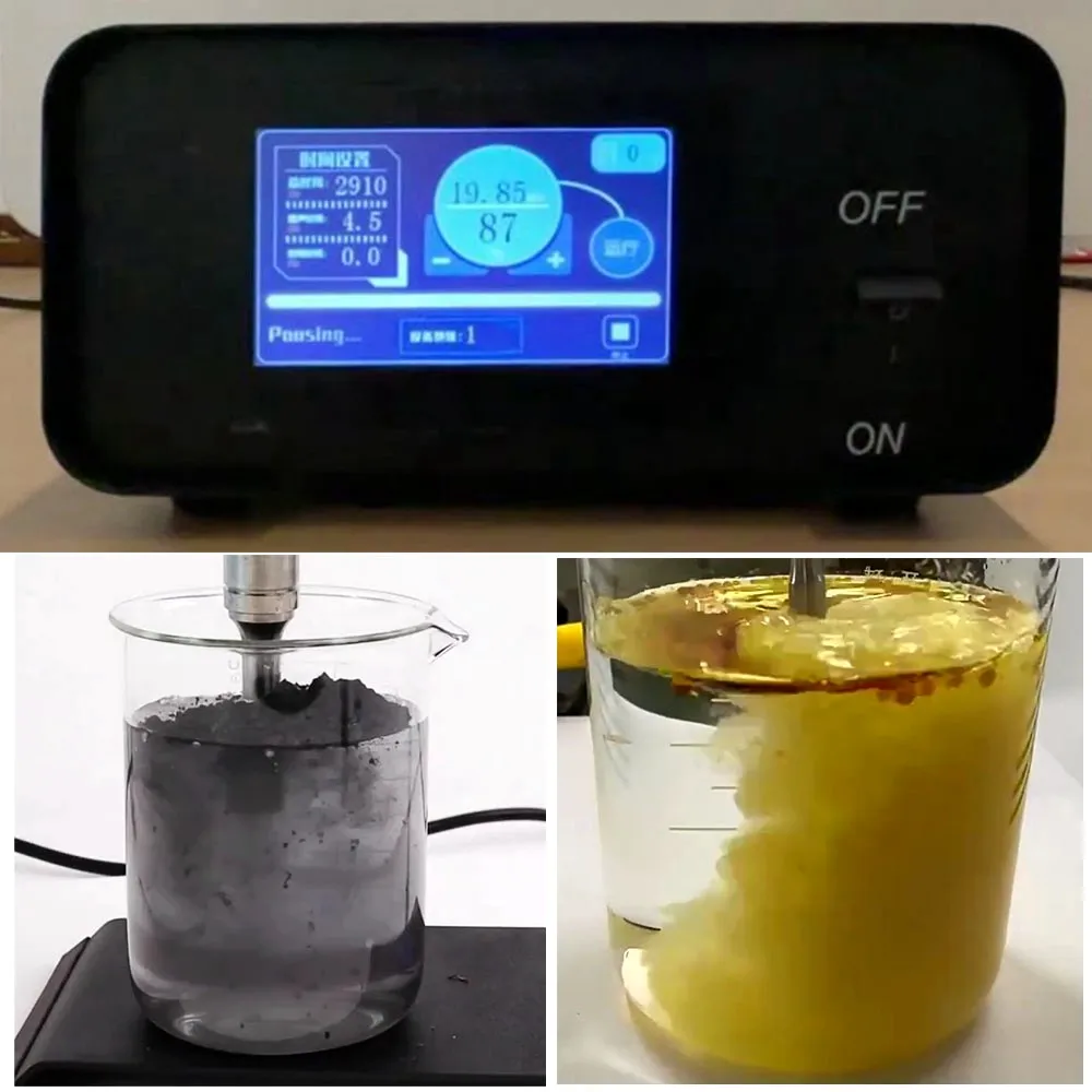 Lab 1kw Ultrasonic Homogenizer Rod Ultrasound Cell Pulverizer ...