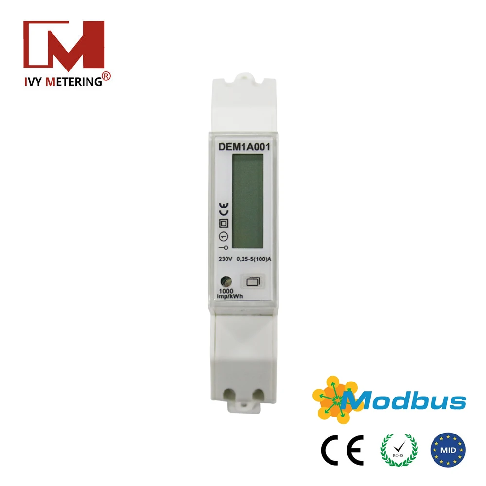 EM118090 Dual metering Import Export Energy Power Monitor 1 Phase ...