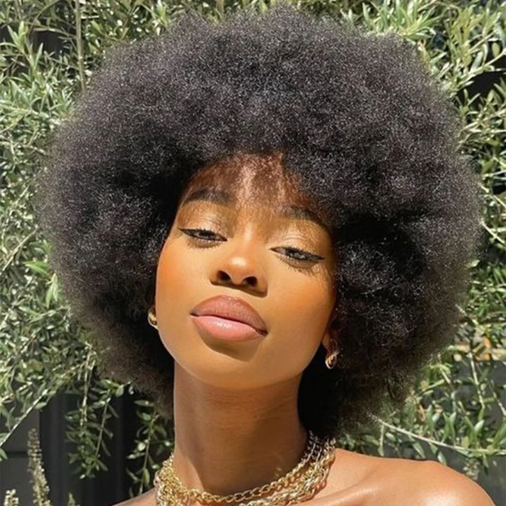 Perruques-afro-boucl-es-cr-pues-noires-naturelles-pour-femmes-noires ...