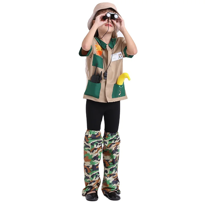 Homemade Zoo Keeper Costume