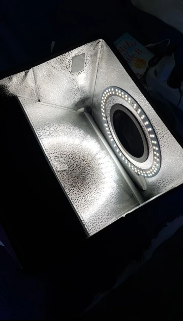 PULUZ 30cm Folding Ring Light Photo Lighting Studio Shooting Tent Box ...