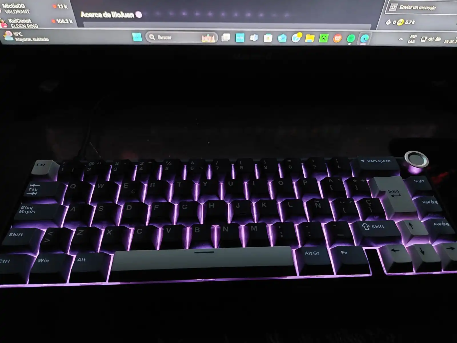 65% RGB Mechanical Keyboard | Hot-Swappable Gaming Keys