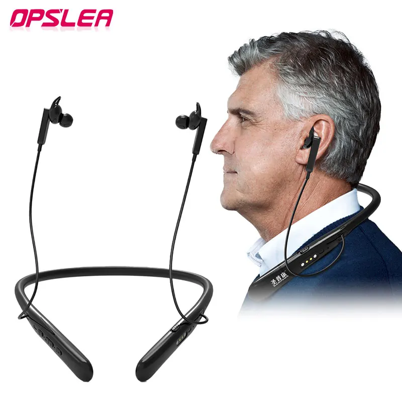Hearing Aids for Deafness Hearing Loss Elderly Portable Neckband Sound ...